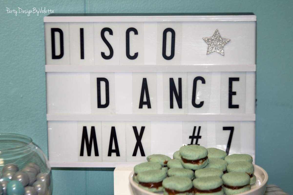 Disco inspired party Birthday Party Ideas | Photo 15 of 30 | Catch My Party