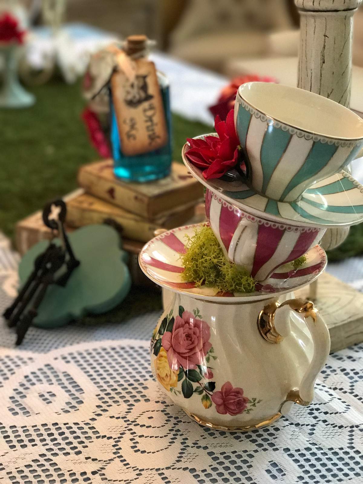 Mad Hatter's Tea Party Tea Party Party Ideas | Photo 17 of 33 | Catch ...