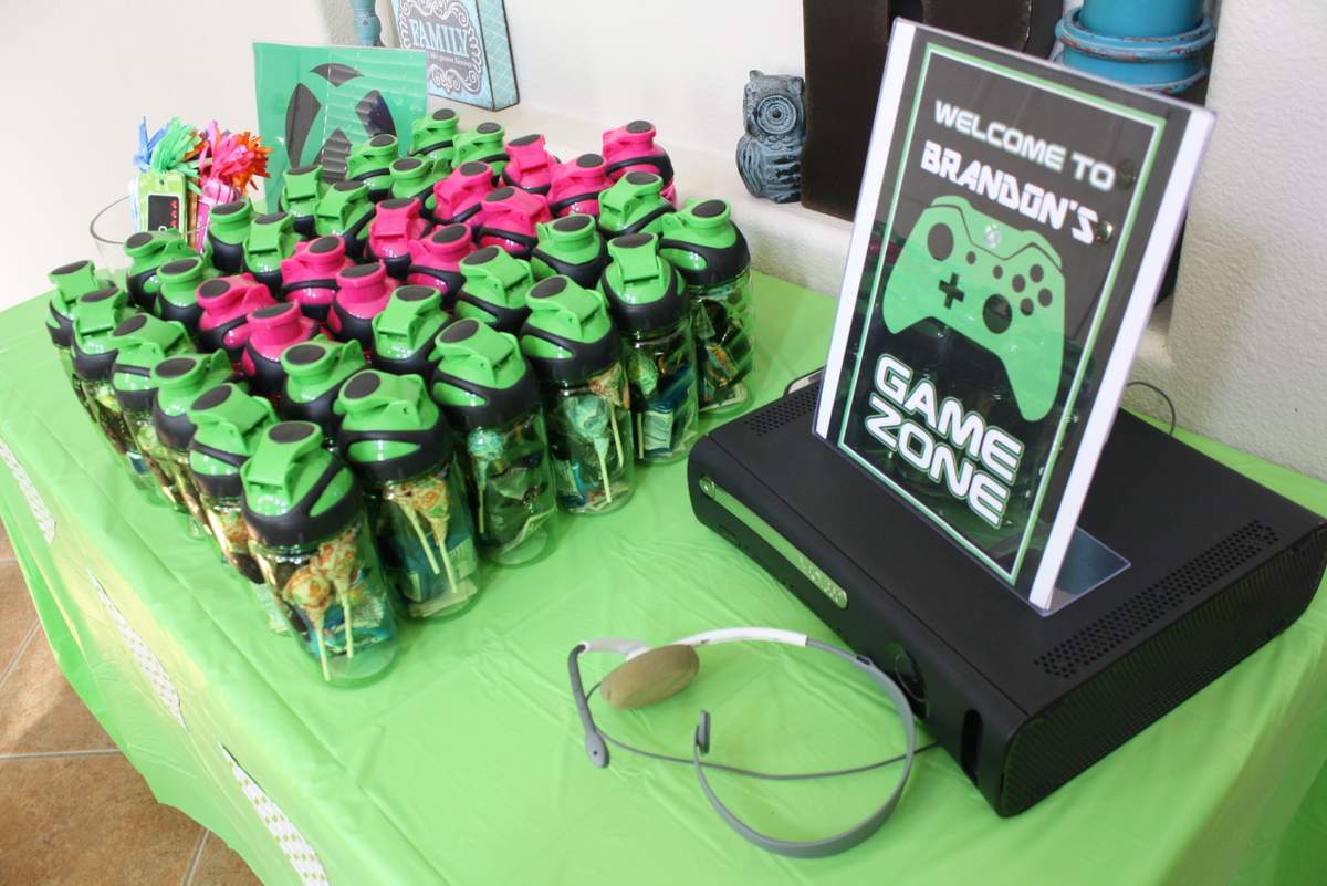 Video games Birthday Party Ideas | Photo 1 of 18 | Catch My Party