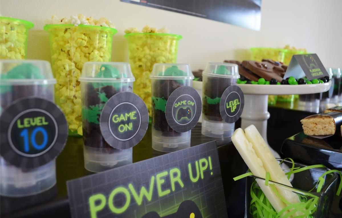 Gaming Birthday Party Ideas | Photo 23 of 24 | Catch My Party