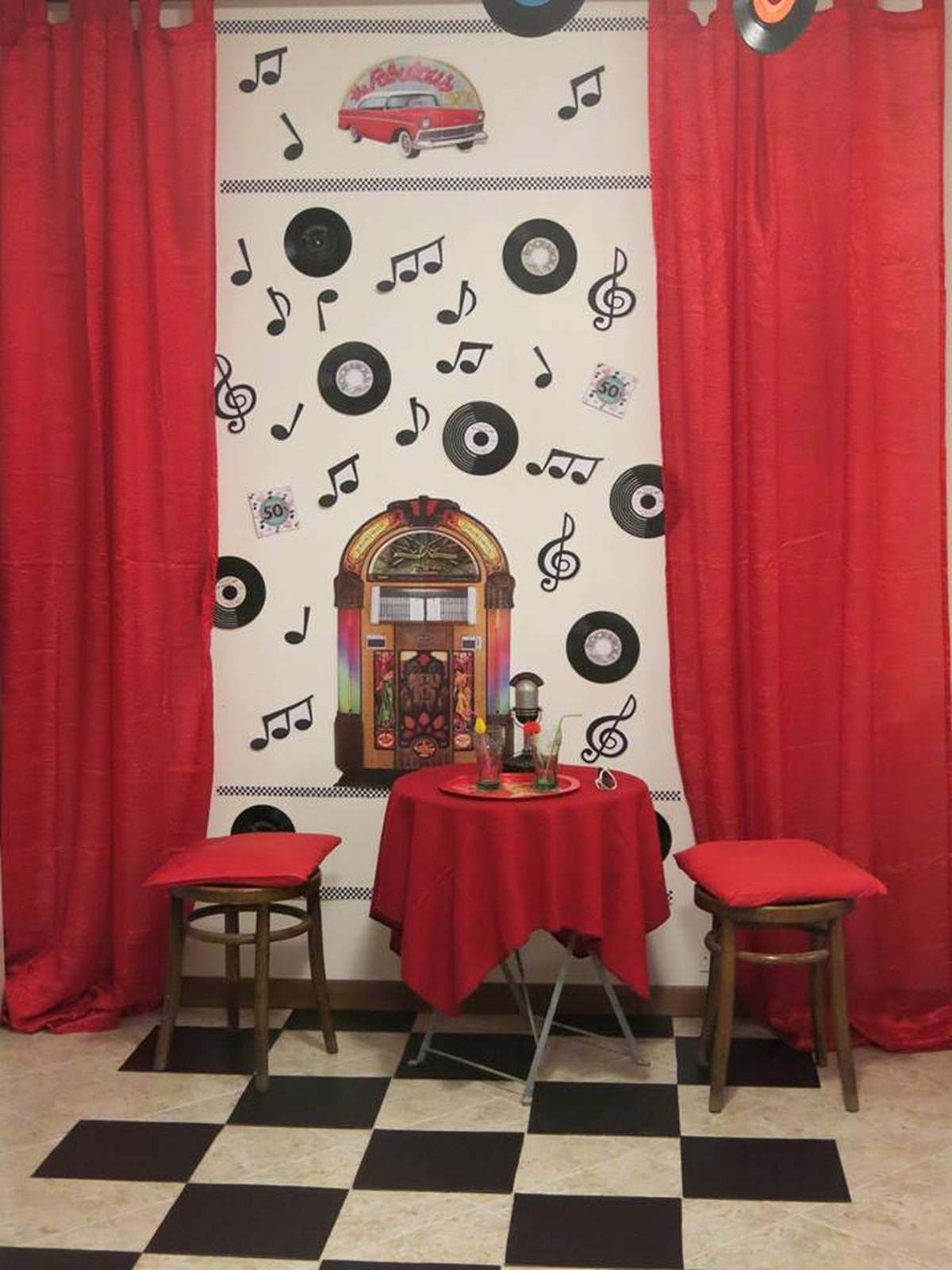 Sock hop Dinner Party Party Ideas | Photo 3 of 3 | Catch My Party