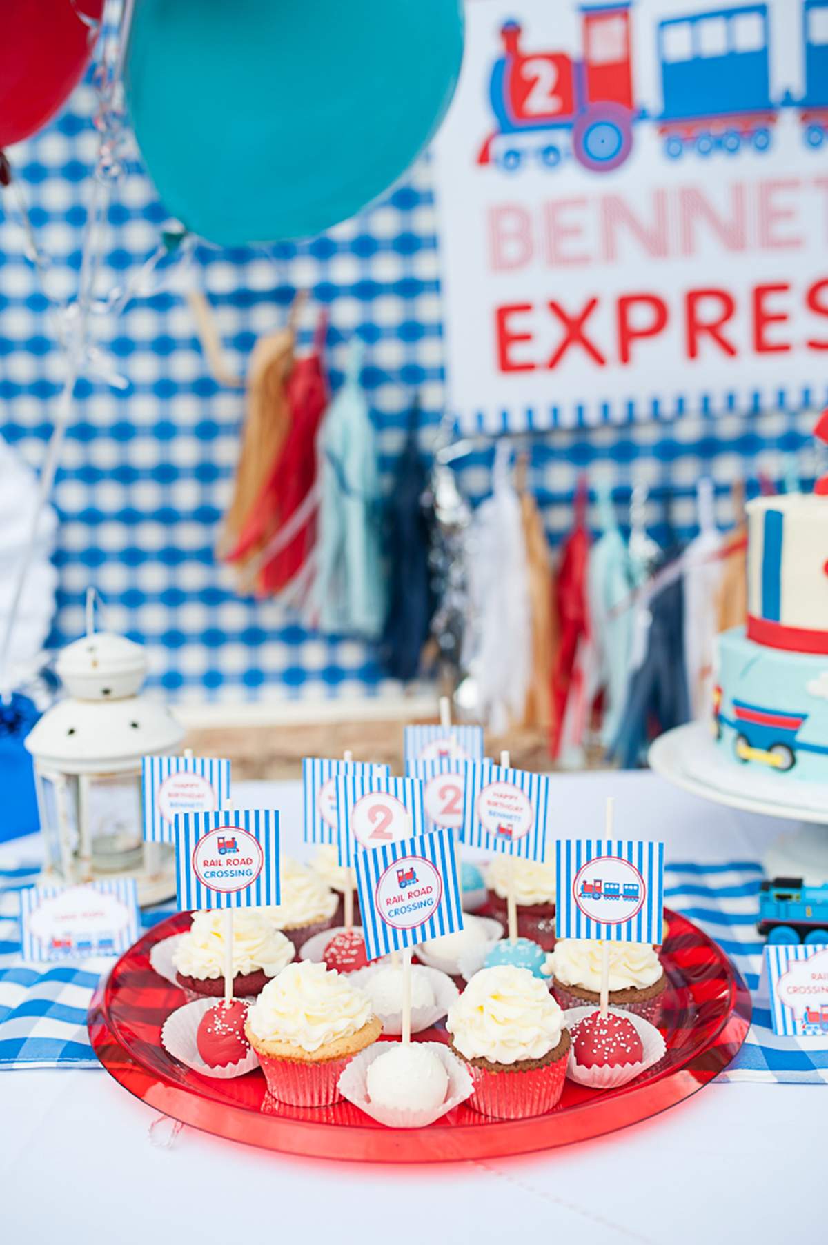 Trains Birthday Party Ideas | Photo 2 of 13 | Catch My Party
