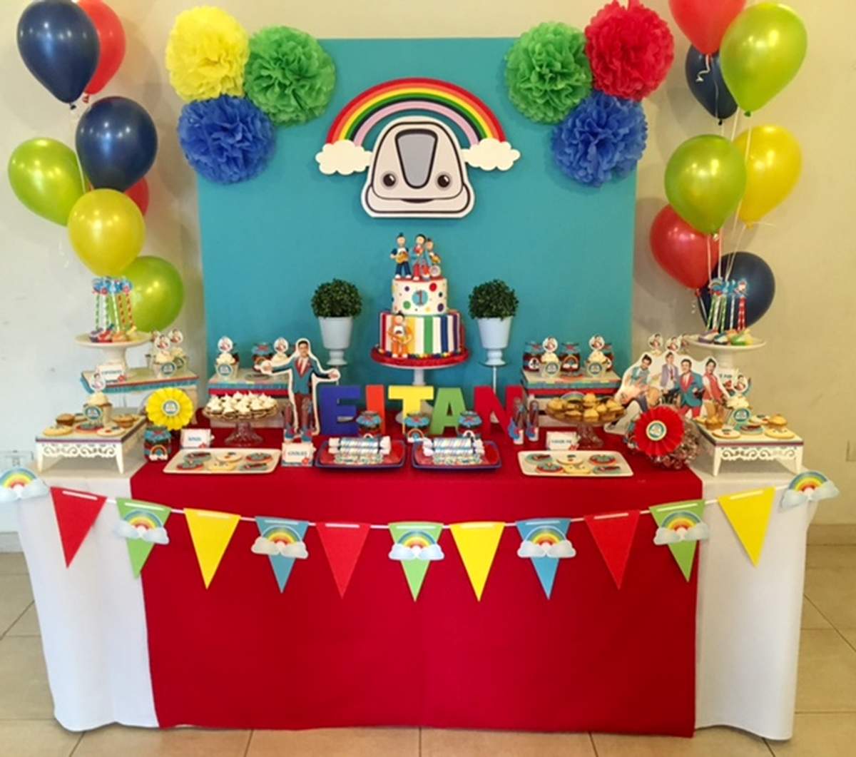 Junior Express - Topa y los Rulos Birthday Party Ideas | Photo 1 of 15 ...