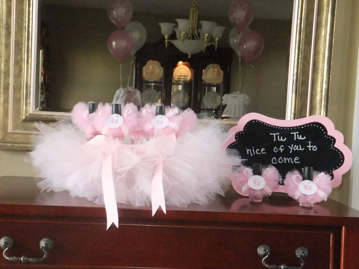 TuTu excited Baby Shower Party Ideas | Photo 9 of 17 | Catch My Party