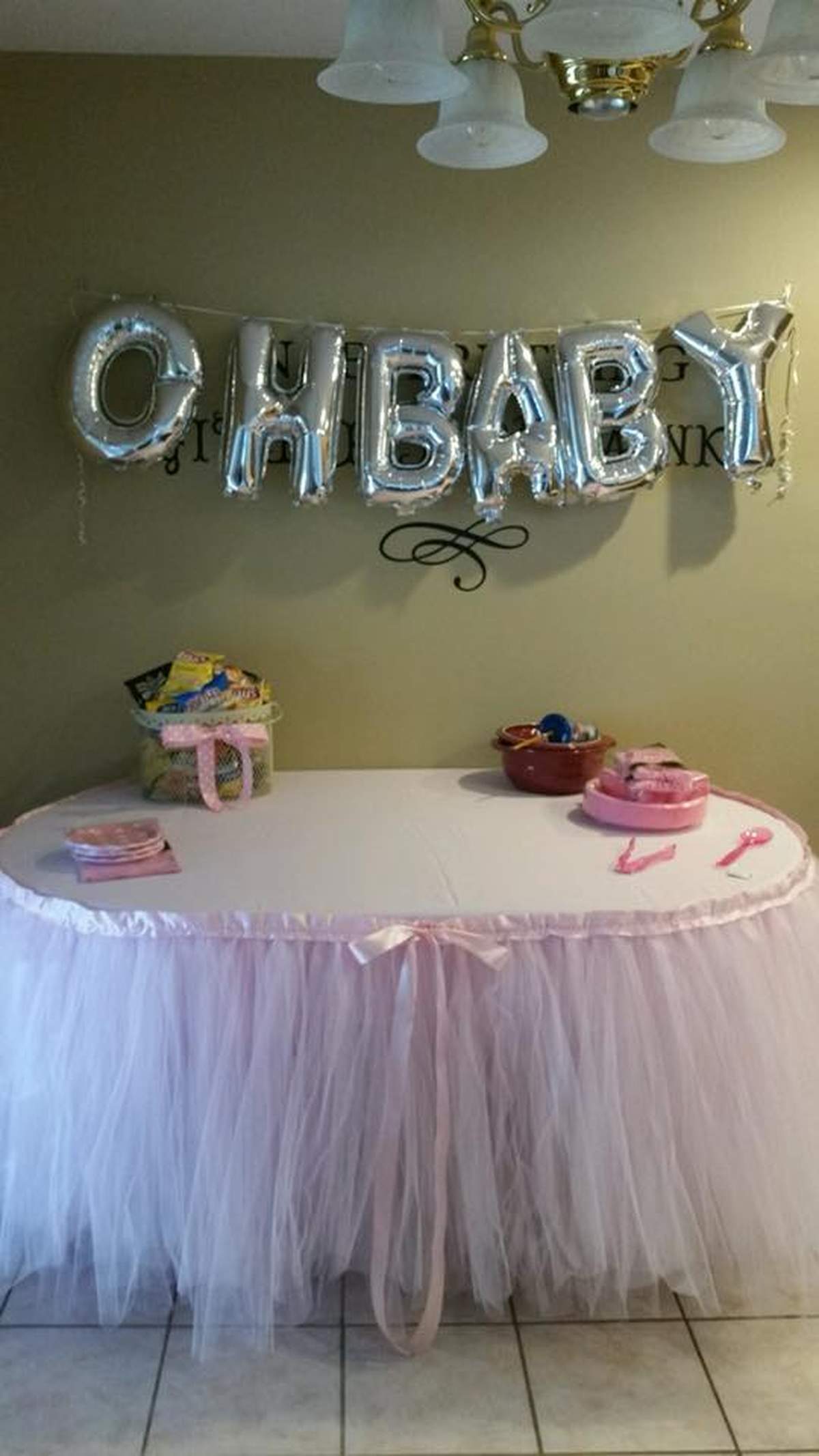 TuTu excited Baby Shower Party Ideas | Photo 9 of 17 | Catch My Party