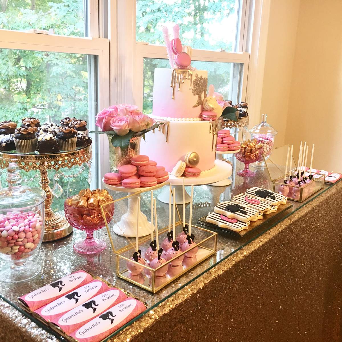 Barbie Birthday Party Ideas Photo 6 Of 17 Catch My Party