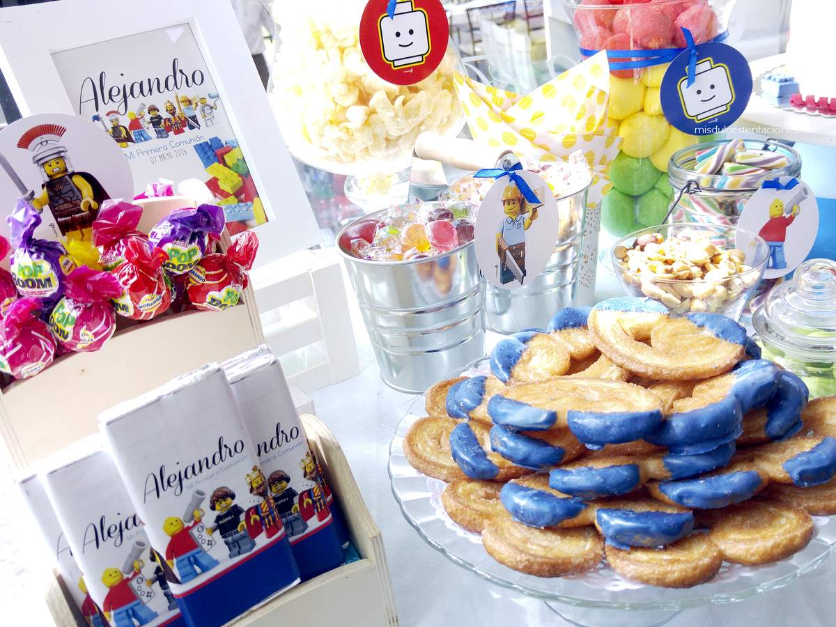 Lego Friends First Communion Party Ideas | Photo 10 of 20 | Catch My Party