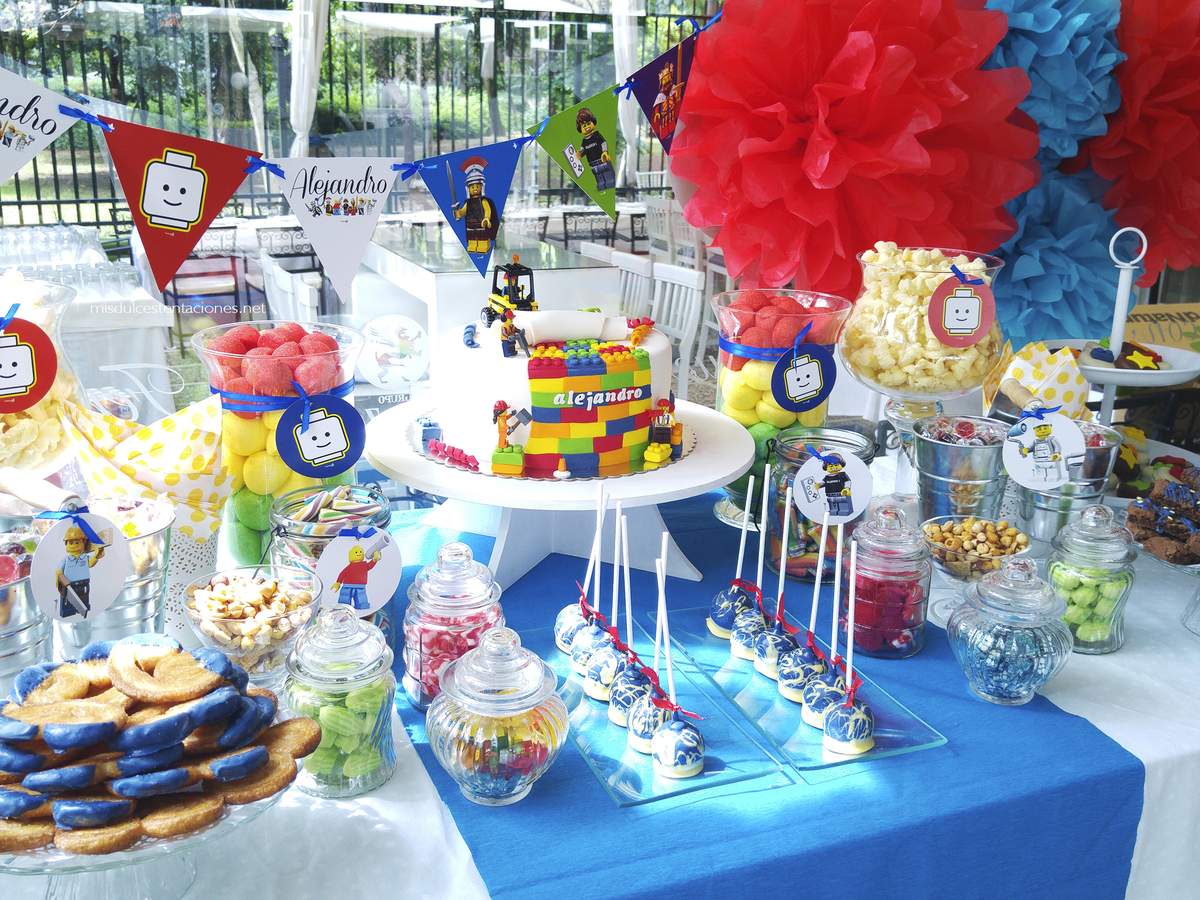 Lego Friends First Communion Party Ideas | Photo 10 of 20 | Catch My Party