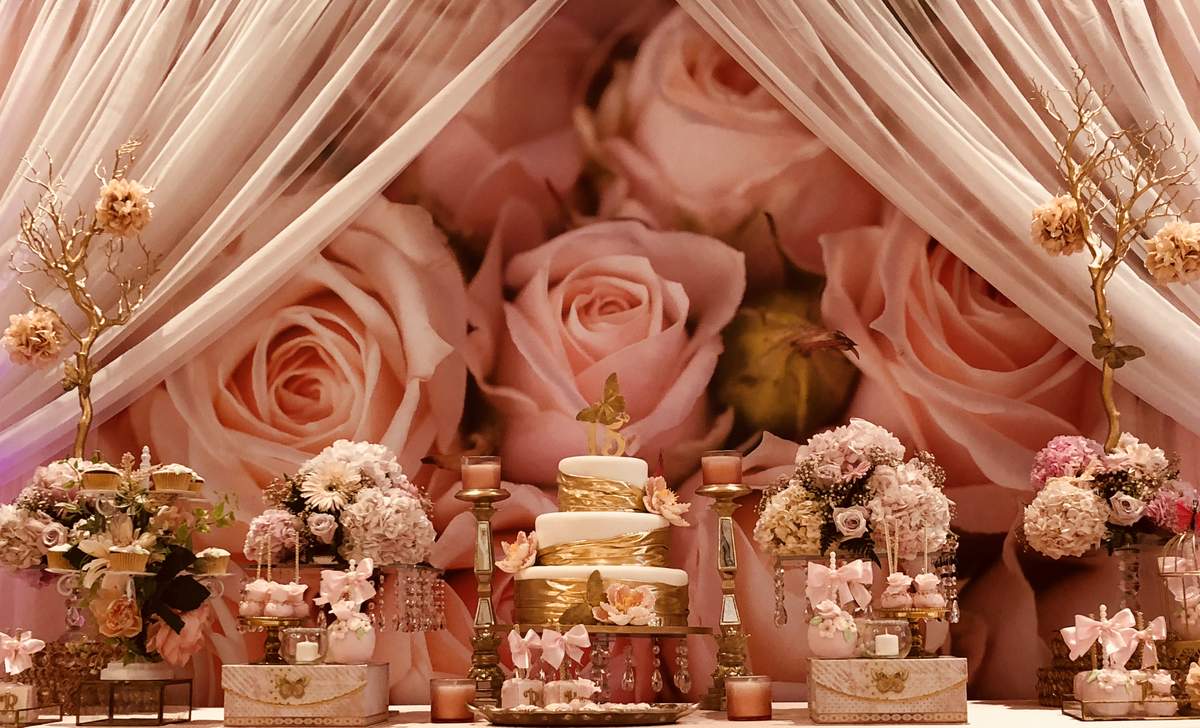 Garden Quinceañera Party Ideas | Photo 1 of 29 | Catch My Party