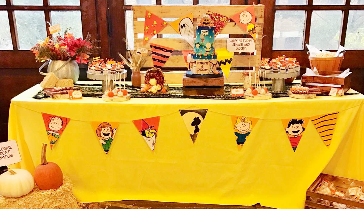 Peanuts Gang Birthday Party Ideas | Photo 1 of 20 | Catch My Party