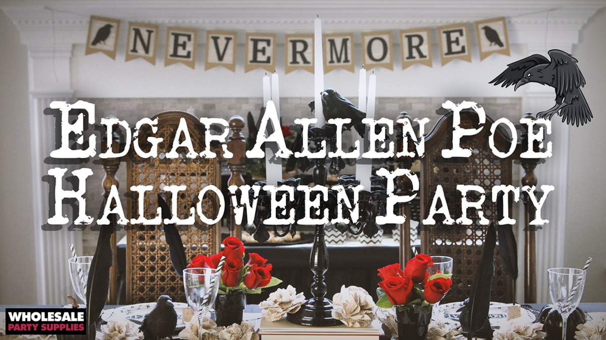 Edgar Allen Poe Halloween Party Ideas | Photo 9 of 10 | Catch My Party