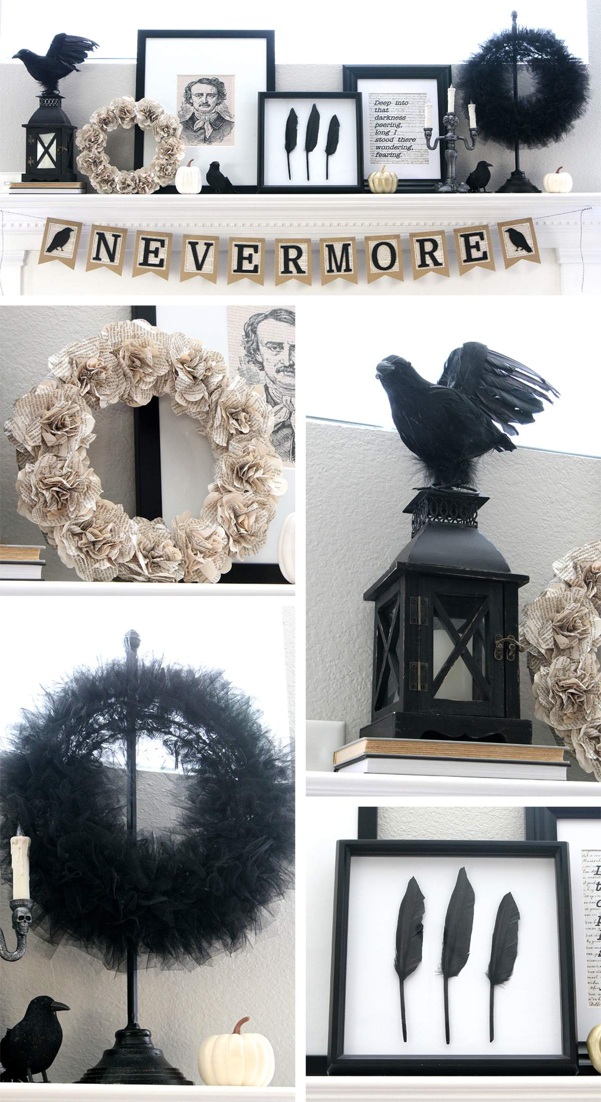 Edgar Allen Poe Halloween Party Ideas | Photo 5 of 10 | Catch My Party