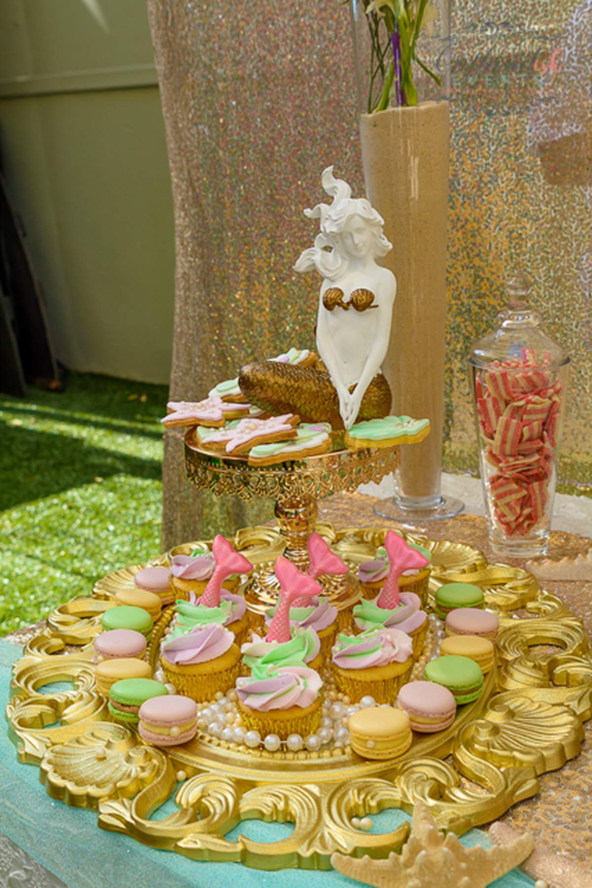 Mermaid Oasis Birthday Party Ideas | Photo 53 of 54 | Catch My Party