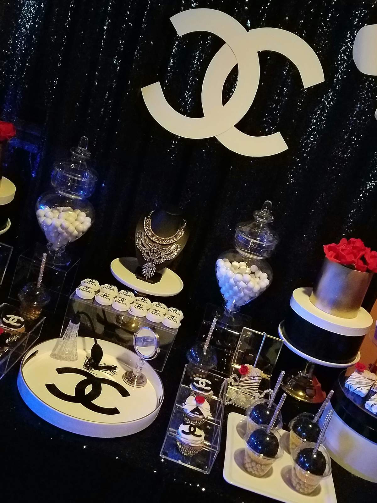 Chanel Birthday Party Ideas | Photo 2 of 10 | Catch My Party