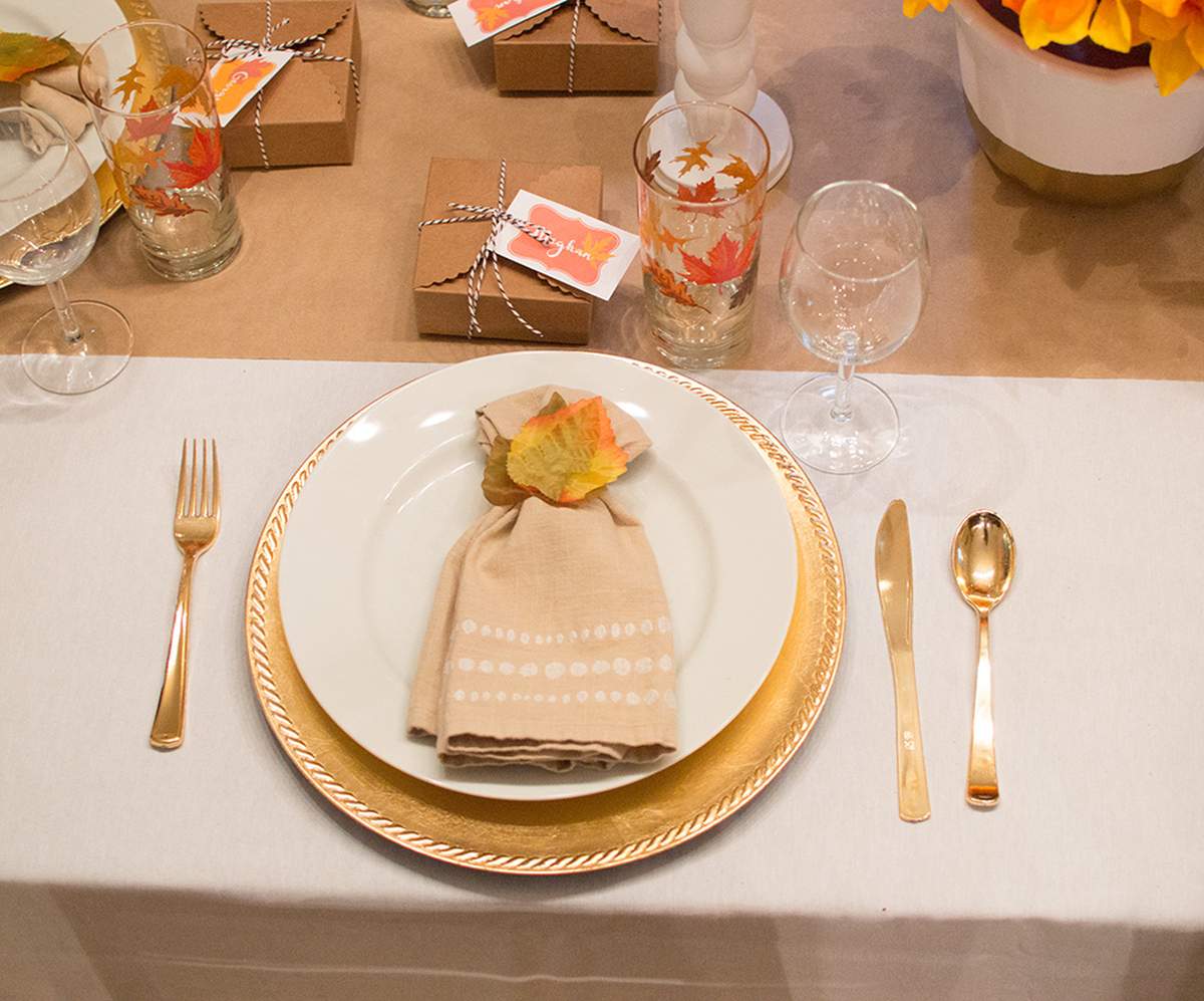 Thanksgiving Table Thanksgiving/Fall Party Ideas | Photo 1 of 29 ...
