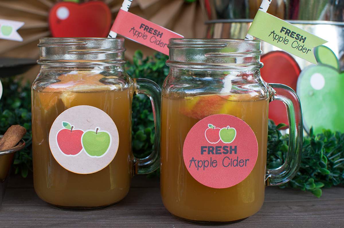 Apple Cider Bar Thanksgiving/Fall Party Ideas | Photo 2 of 21 | Catch ...