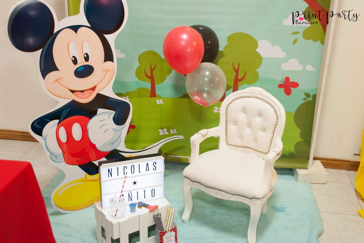 Mickey Mouse / Birthday "Mickey Mouse 1st birthday party" | Catch My Party