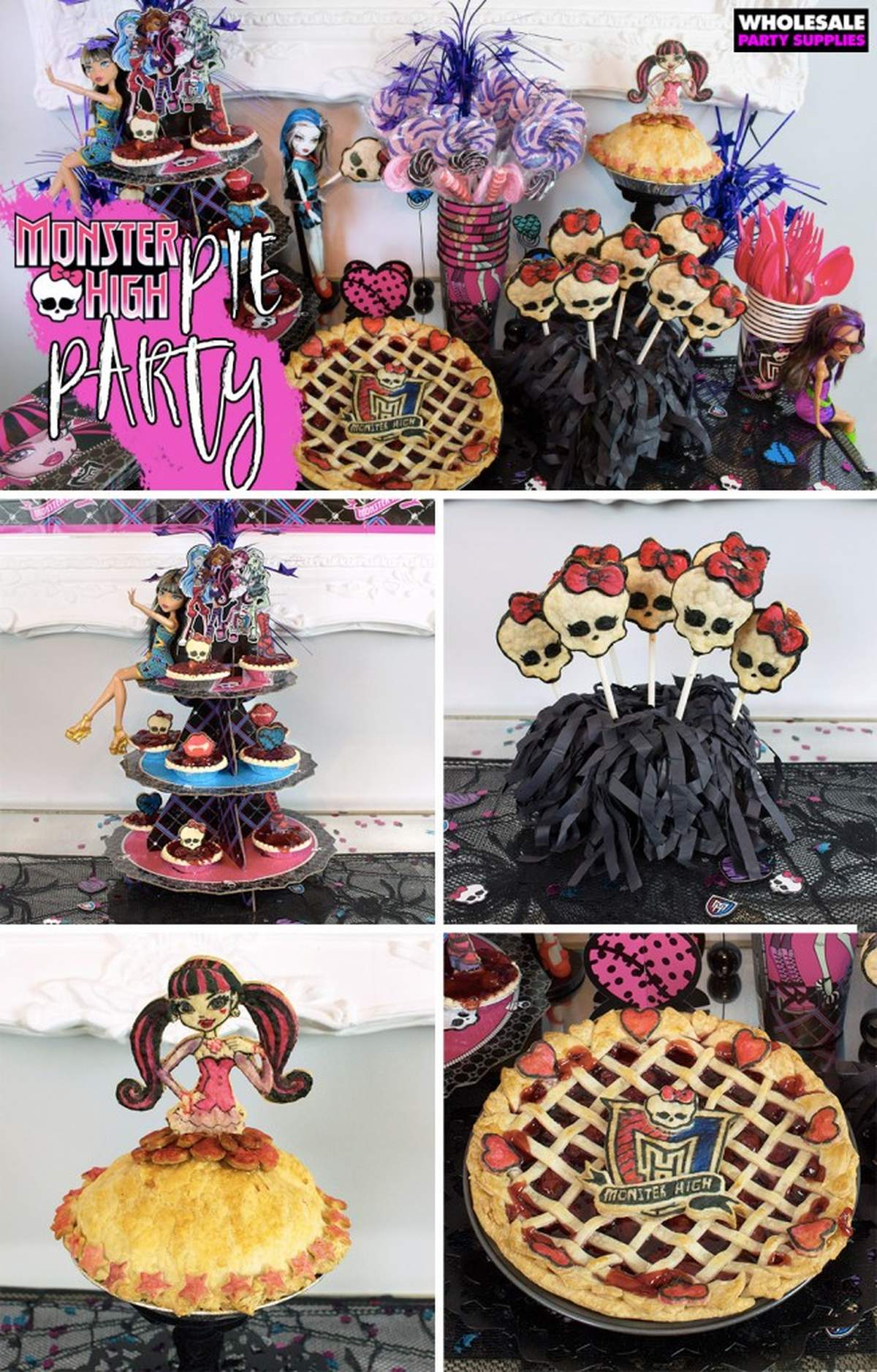 Monster High / Birthday "Monster High Pie Birthday Party" | Catch My Party