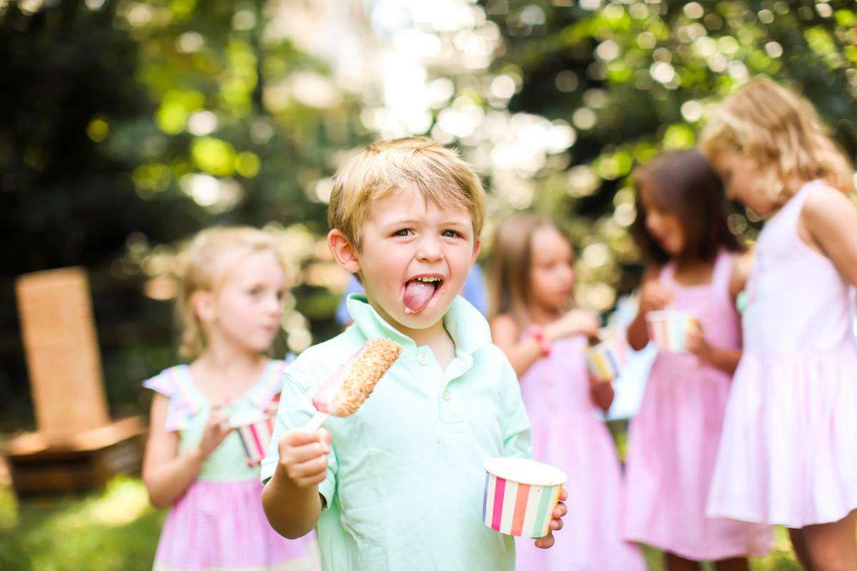 Ice Cream Pop Bar Summer Party Ideas | Photo 1 of 49 | Catch My Party