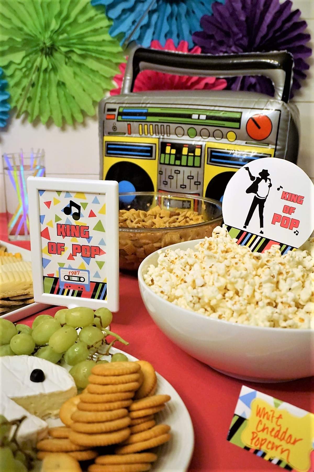 1980's Birthday Party Ideas | Photo 27 of 30 | Catch My Party
