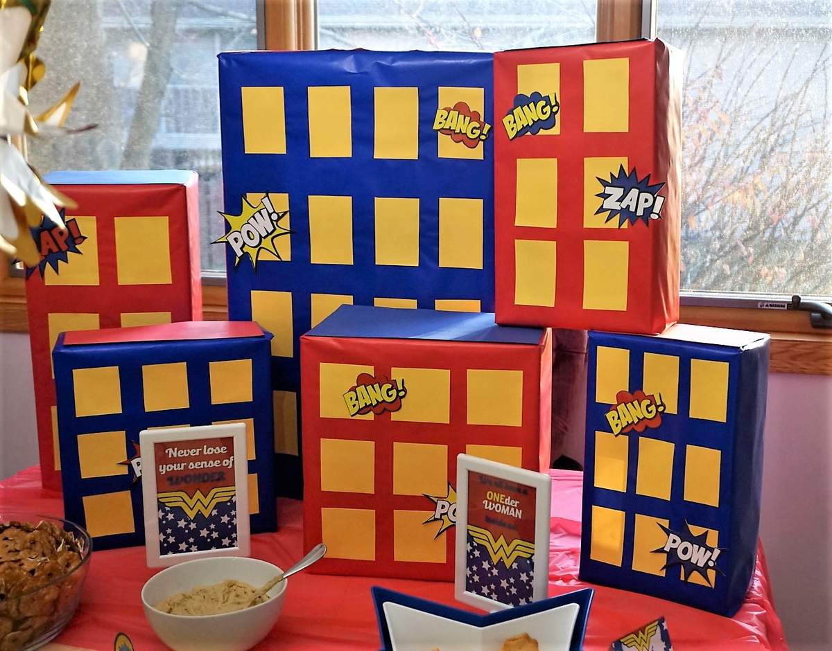 Wonder Woman Birthday Party Ideas | Photo 1 of 23 | Catch My Party