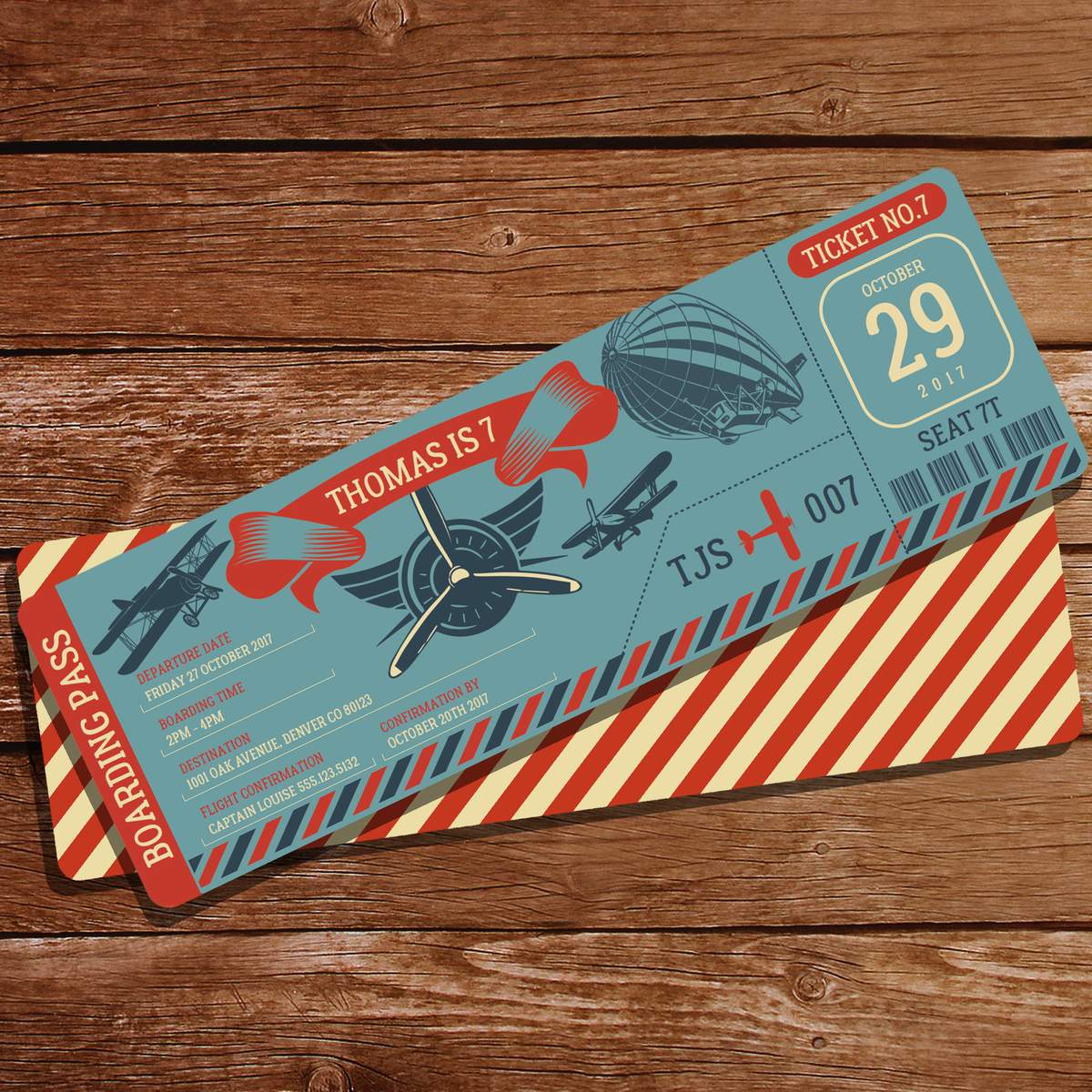 Vintage Travel Birthday Party Ideas | Photo 1 of 20 | Catch My Party