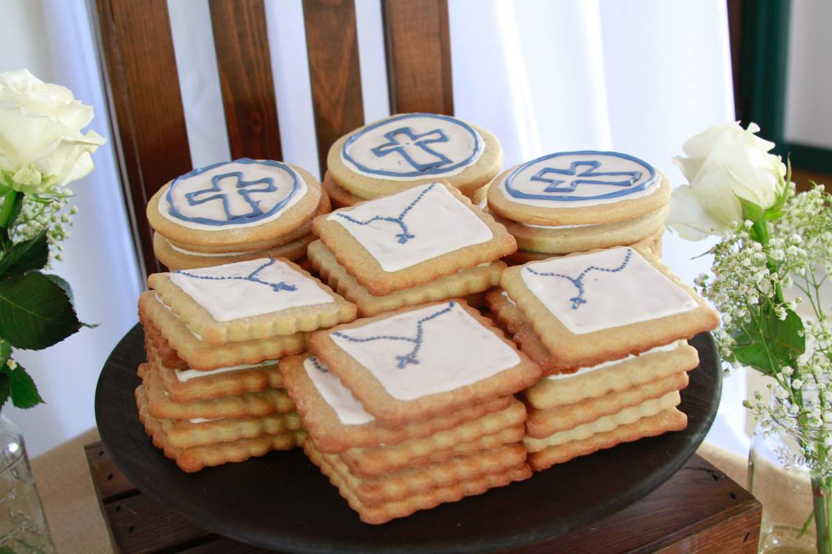 Rustic Baptism Party Ideas | Photo 2 of 11 | Catch My Party