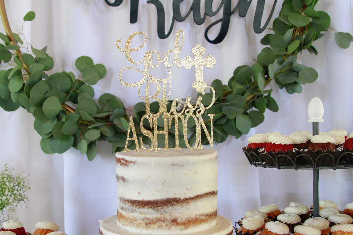 Rustic Baptism Party Ideas | Photo 2 of 11 | Catch My Party