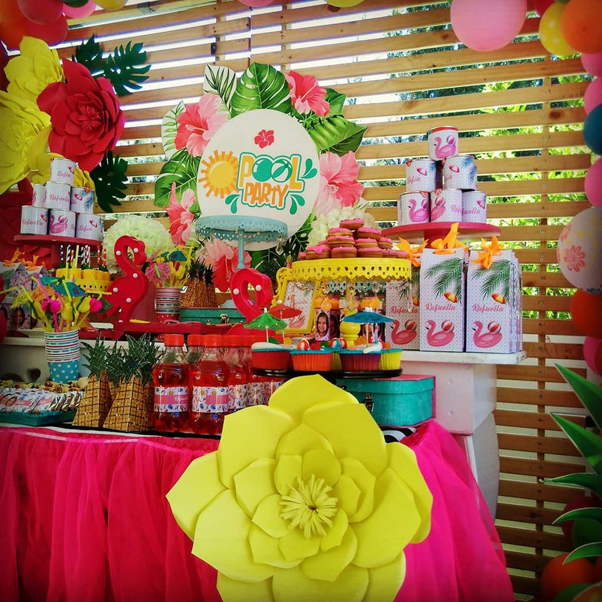 FIESTA DE PISCINA Birthday Party Ideas | Photo 1 of 8 | Catch My Party
