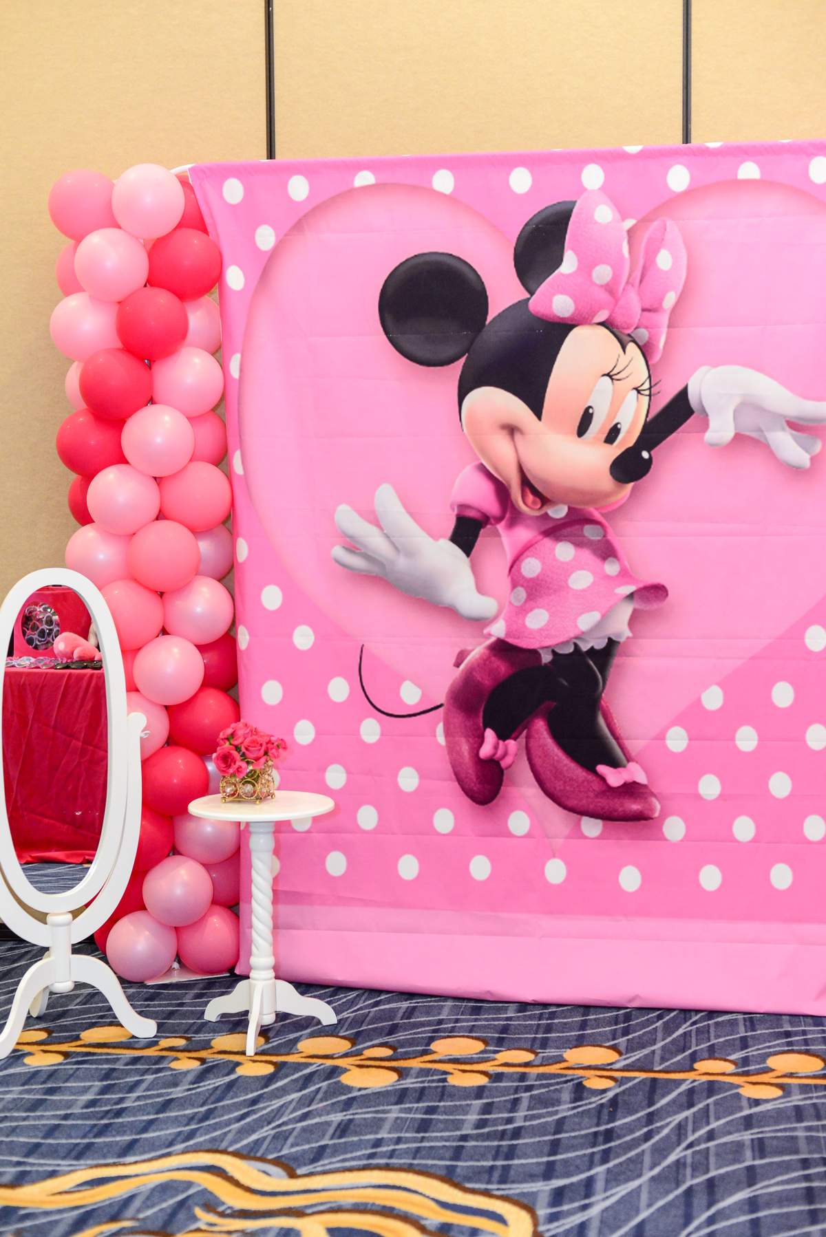 Pink Minnie Mouse Birthday Party Ideas | Photo 1 of 45 | Catch My Party
