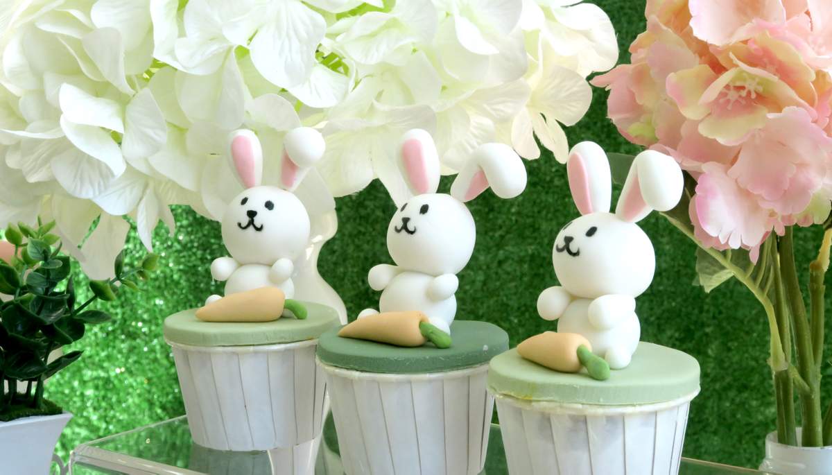 Rabbit Theme Birthday Party Ideas | Photo 1 of 21 | Catch My Party