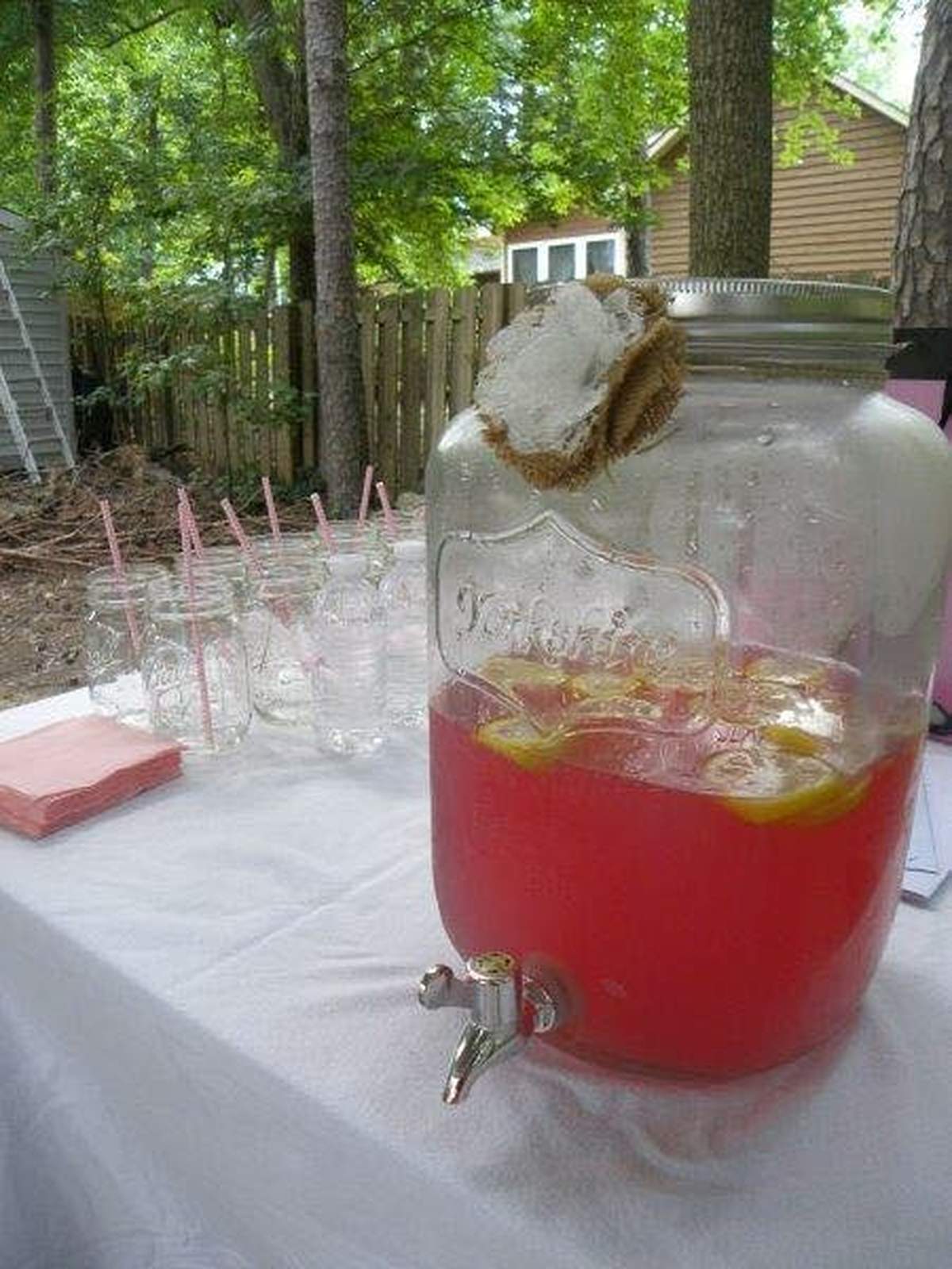 Pink Rustic Birthday Party Ideas | Photo 9 of 22 | Catch My Party