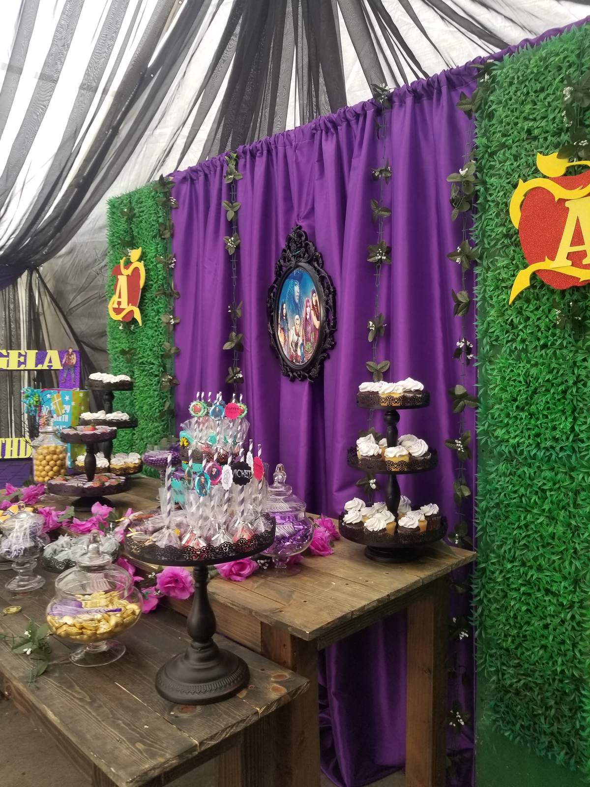Descendants 2 Birthday Party Ideas | Photo 2 of 6 | Catch My Party