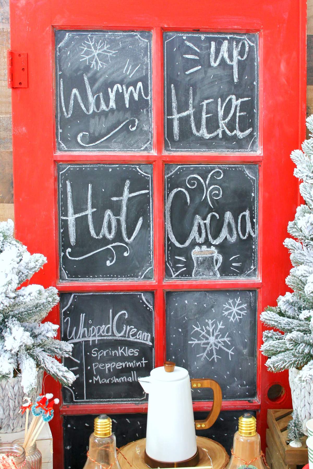 Hot Cocoa Christmas/Holiday Party Ideas | Photo 1 of 11 | Catch My Party