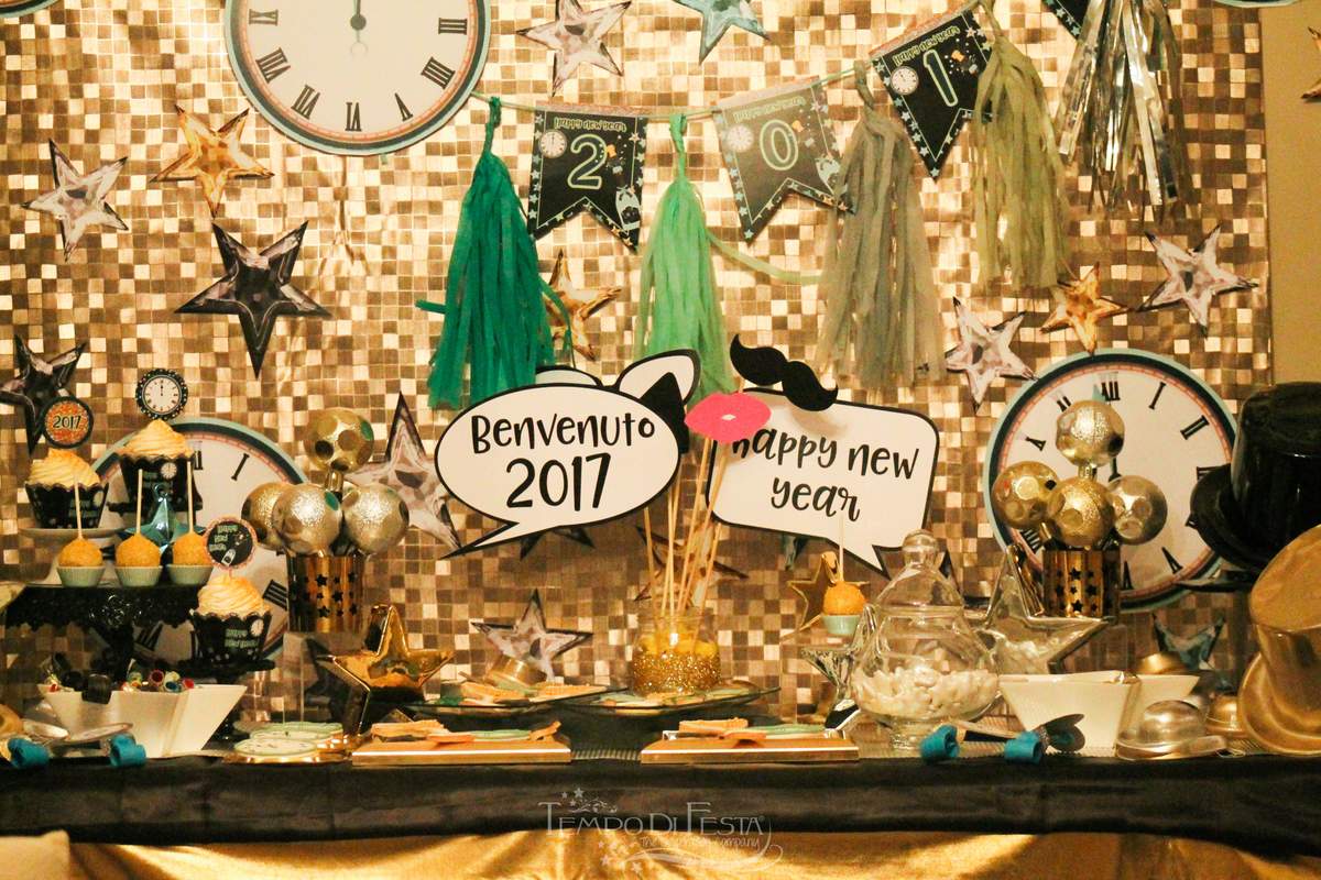 New Year's New Year's Party Ideas | Photo 4 of 24 | Catch My Party
