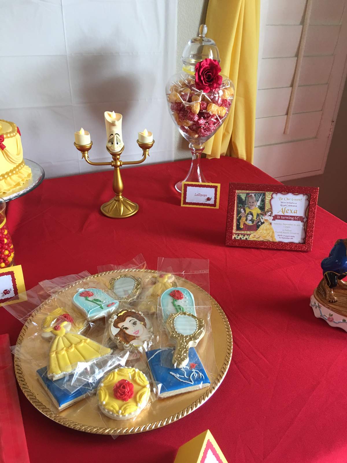 Belle / Beauty and the Beast Birthday Party Ideas | Photo 1 of 13 ...