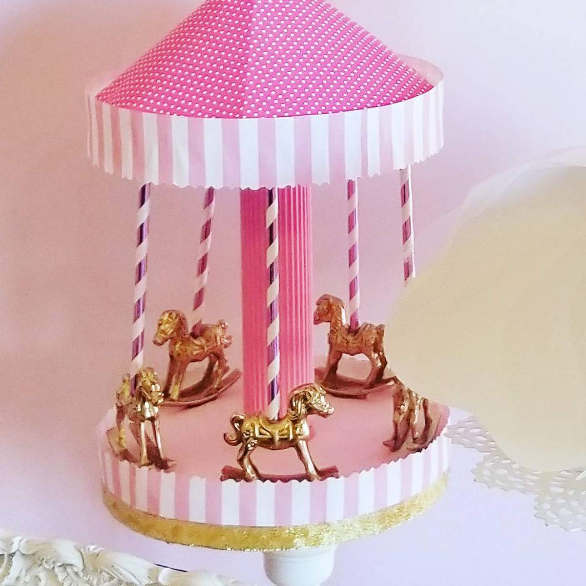 Carousel Birthday Party Ideas | Photo 1 of 13 | Catch My Party