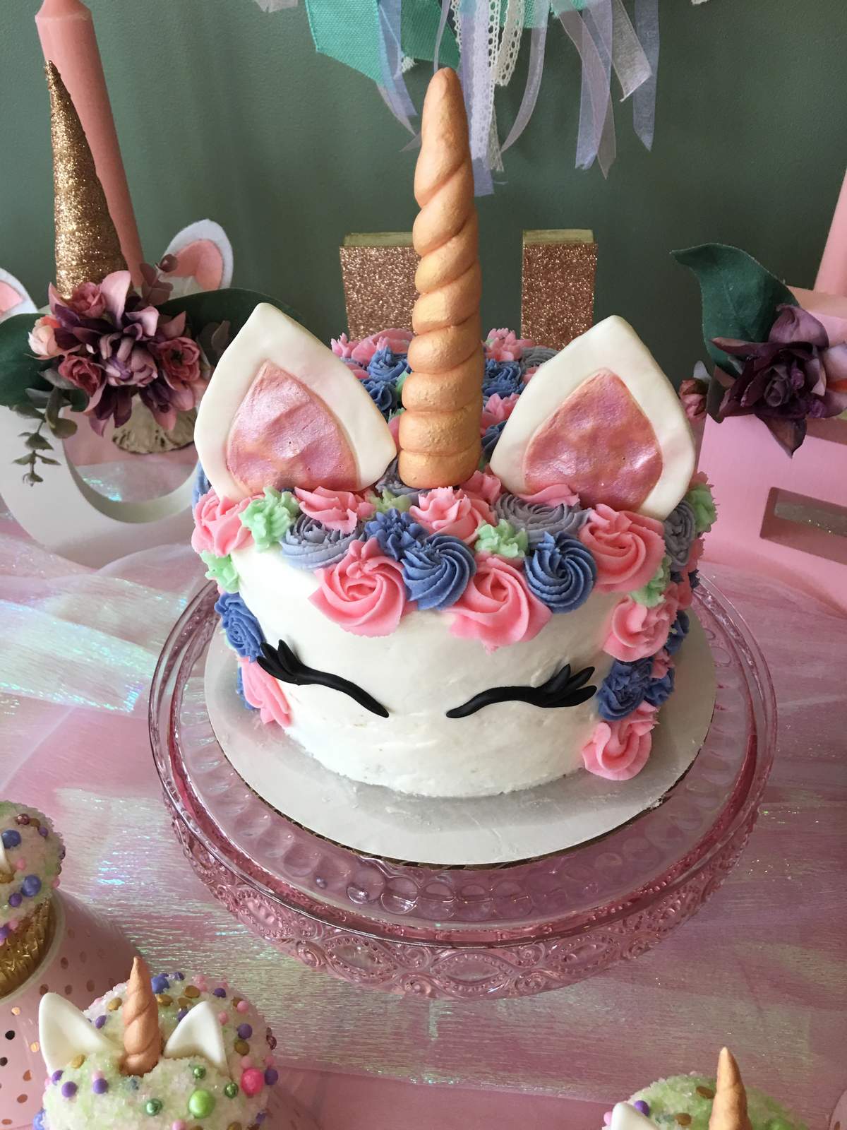 Boho Unicorn Birthday Party Ideas | Photo 9 of 18 | Catch My Party