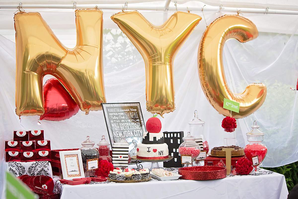 New York City Birthday Party Ideas | Photo 2 of 27 | Catch My Party