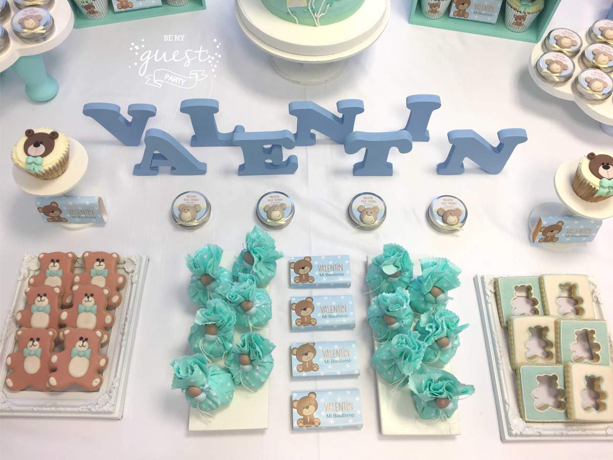 Teddy Bear Baptism Party Ideas | Photo 1 of 21 | Catch My Party