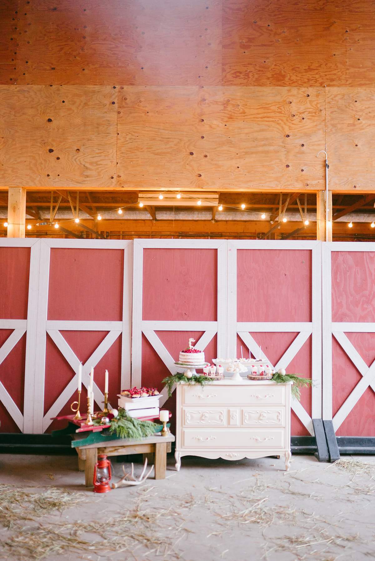 Winter Barn Wedding Party Ideas | Photo 1 of 26 | Catch My Party