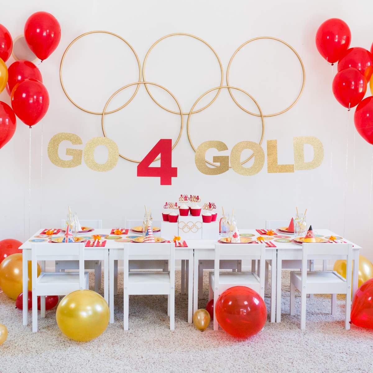 Olympics Olympics Party Ideas | Photo 2 of 12 | Catch My Party