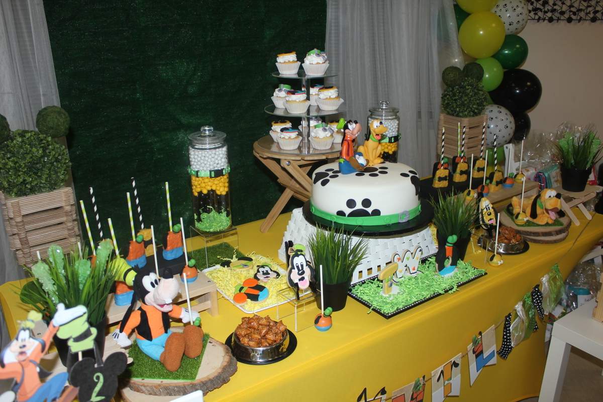 pluto / goofy Birthday Party Ideas | Photo 1 of 25 | Catch My Party