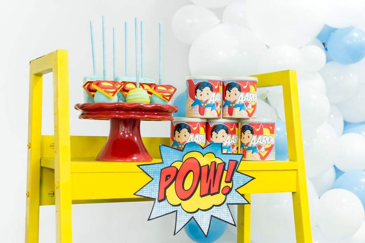 Superman Birthday Party Ideas | Photo 2 of 20 | Catch My Party