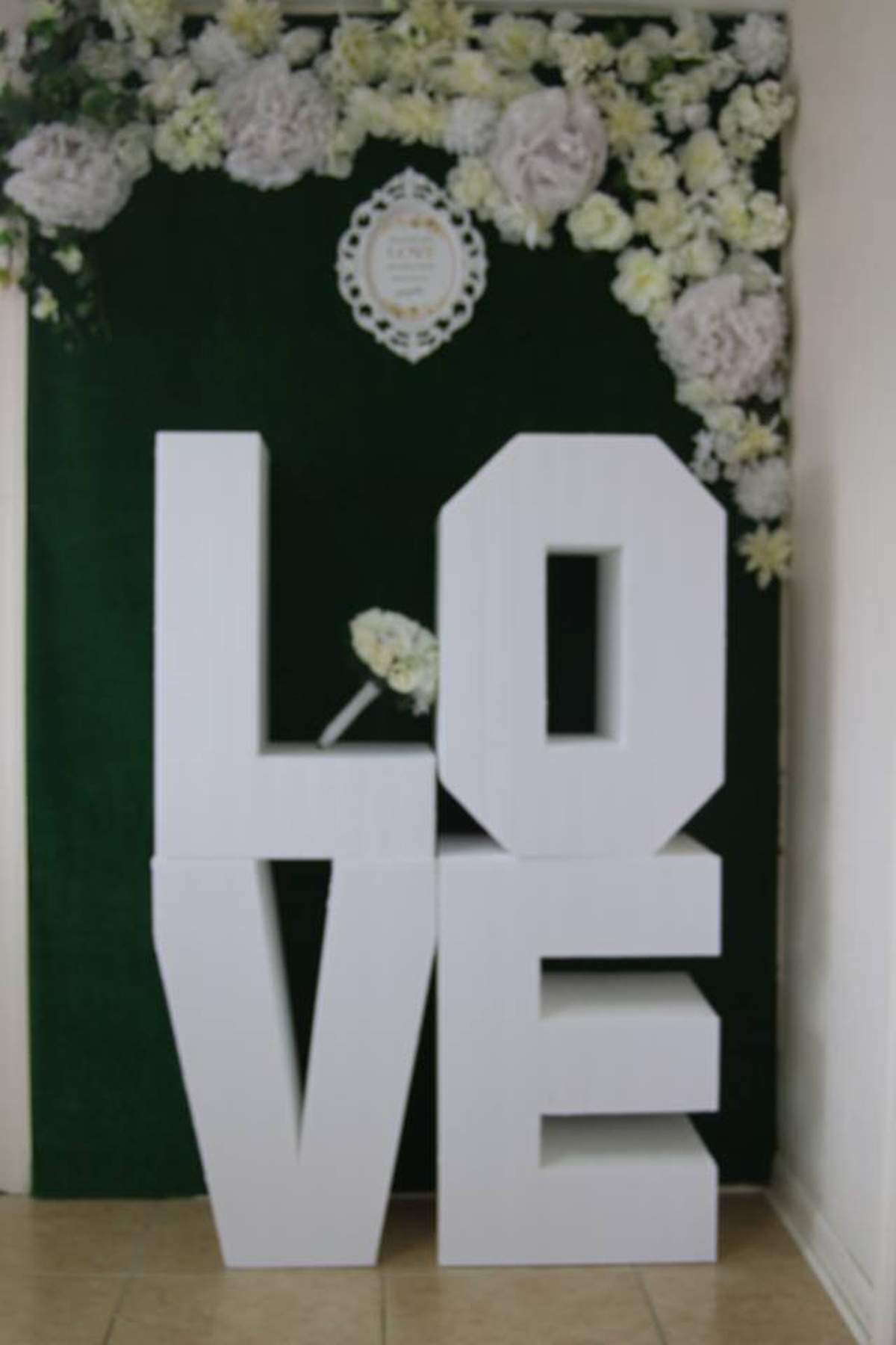 events grand opening of new Table Letters Party Ideas | Photo 5 of 11 ...