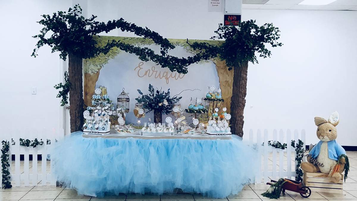 Peter Rabbit / Birthday "Peter Rabbit Theme Dessert Table" | Catch My Party