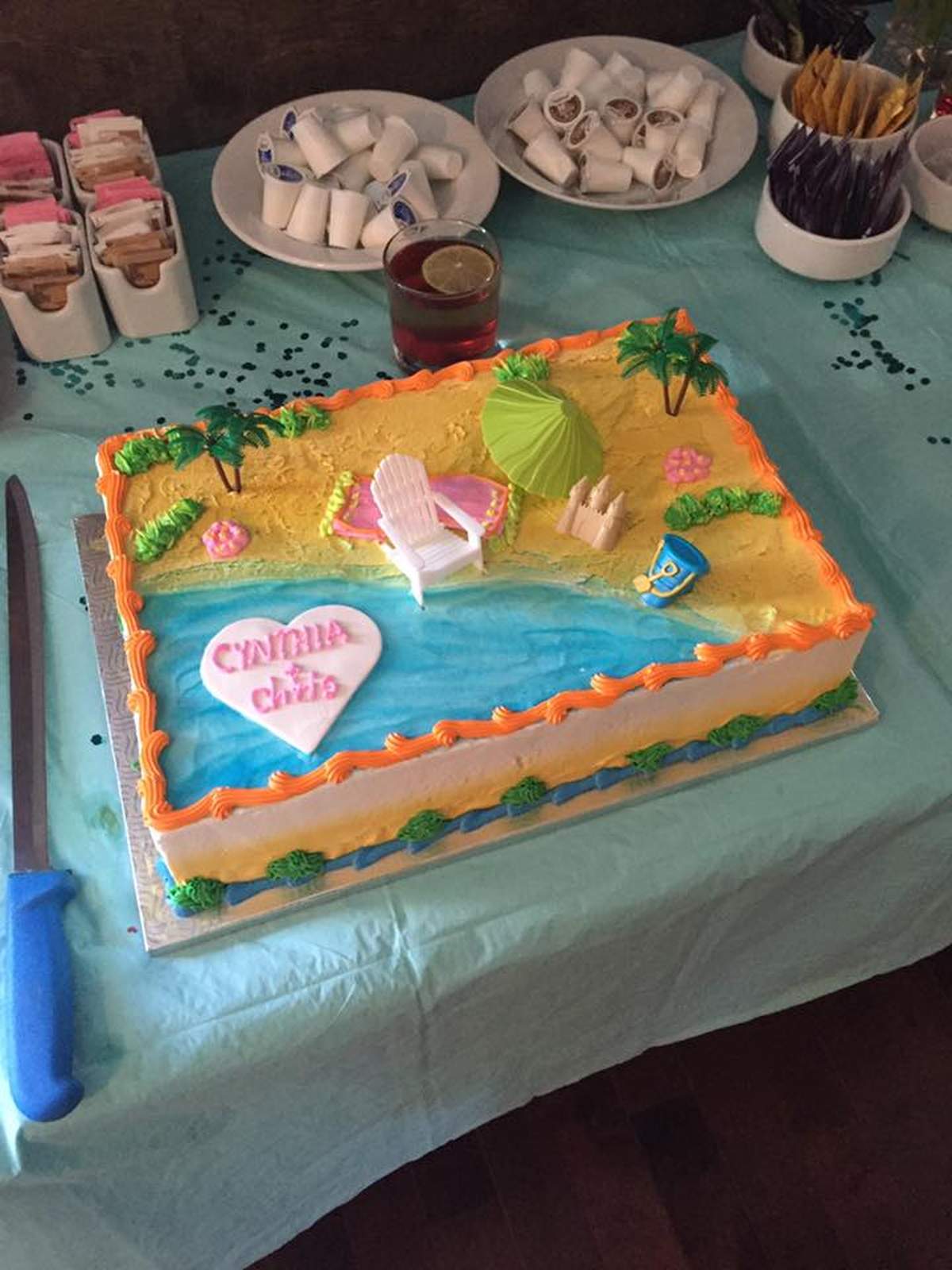 Costa Rica Themed Honeymoon Bridal/Wedding Shower Party Ideas | Photo 1 ...