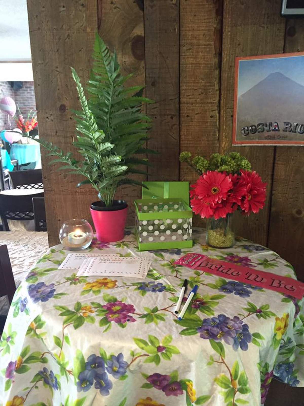 Costa Rica Themed Honeymoon Bridal/Wedding Shower Party Ideas | Photo 1 ...