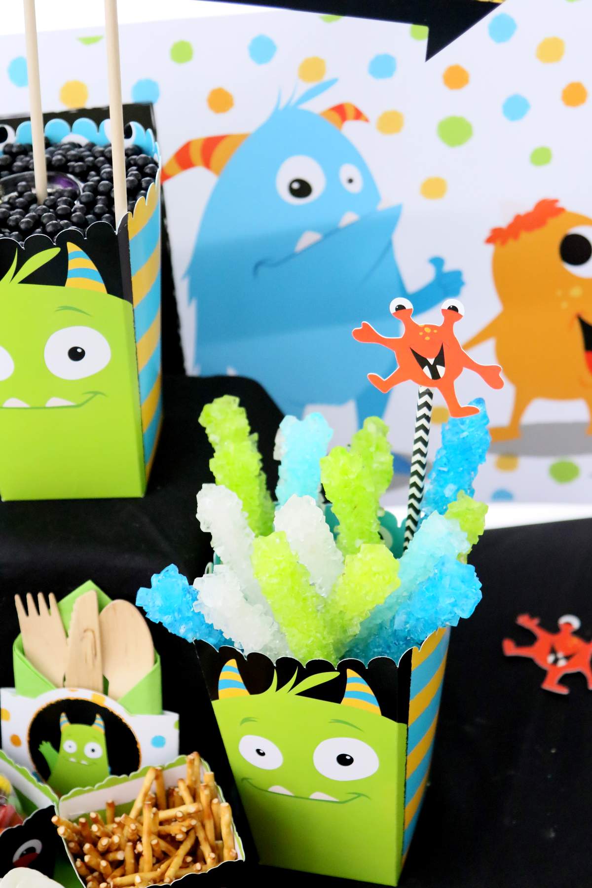Monsters Baby Shower Party Ideas | Photo 20 of 47 | Catch My Party