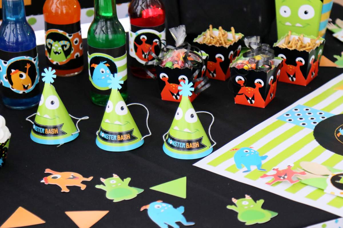 Monsters Baby Shower Party Ideas | Photo 20 of 47 | Catch My Party